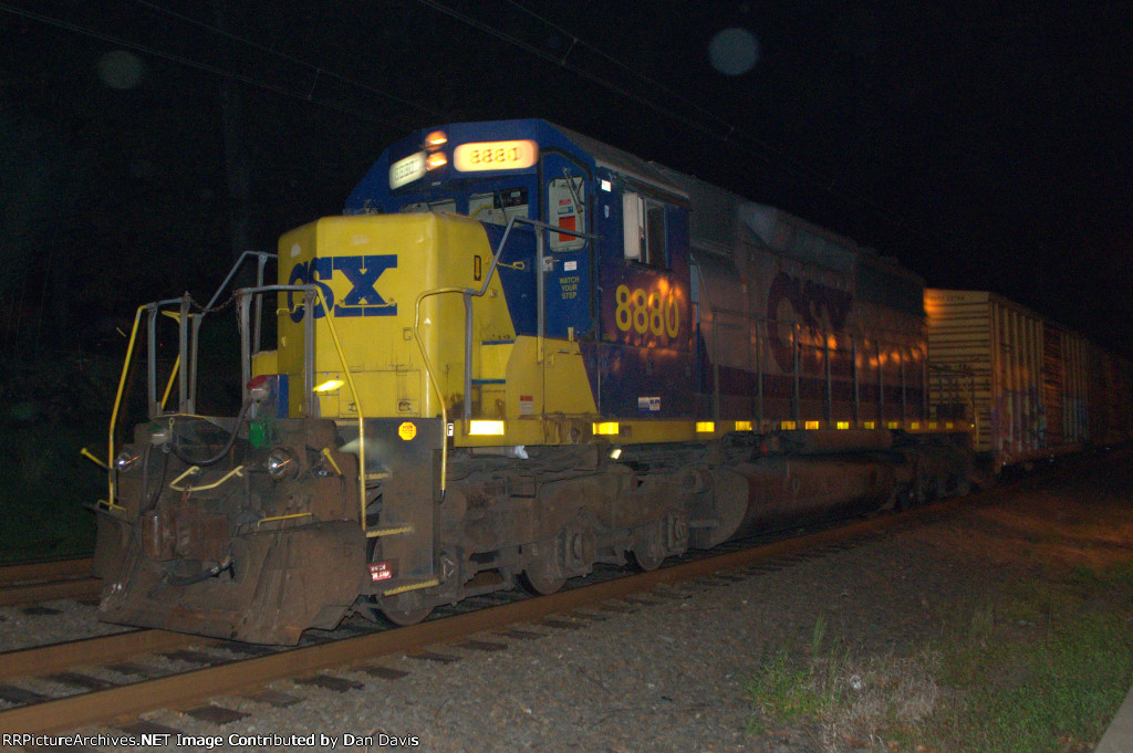 CSX SD40-2 8880 on the rear on C746-15